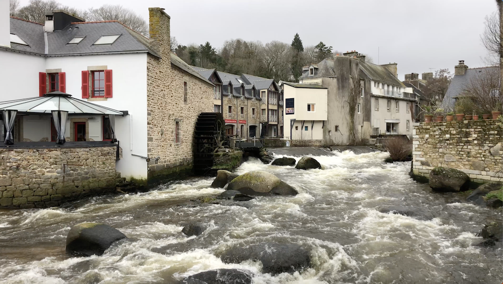 Pont-Aven | La Cité des peintres en hiver | Bretagne Télé