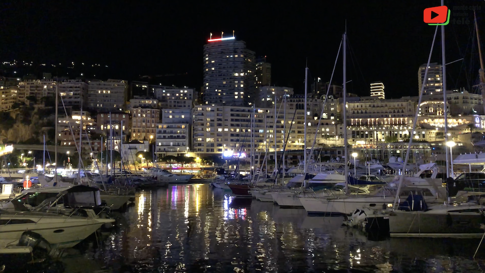 Monte-Carlo | Port Hercule by night | Monte-Carlo Bretagne Télé