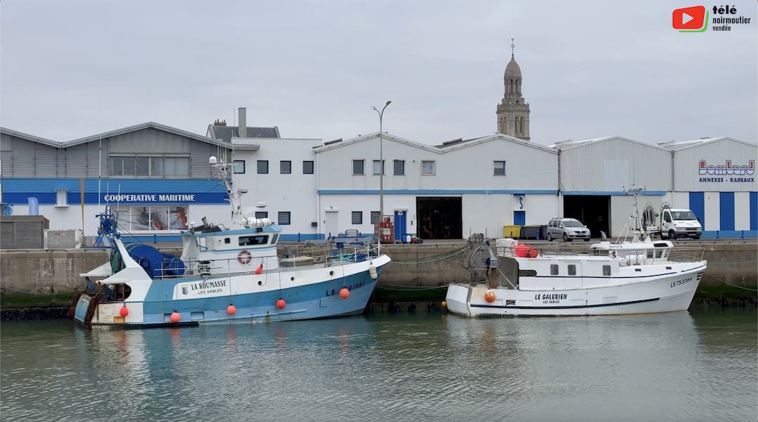 Saint-Gilles-Croix-de-Vie | Les Chalutiers cloués à Quai | Télé Noirmoutier Vendée